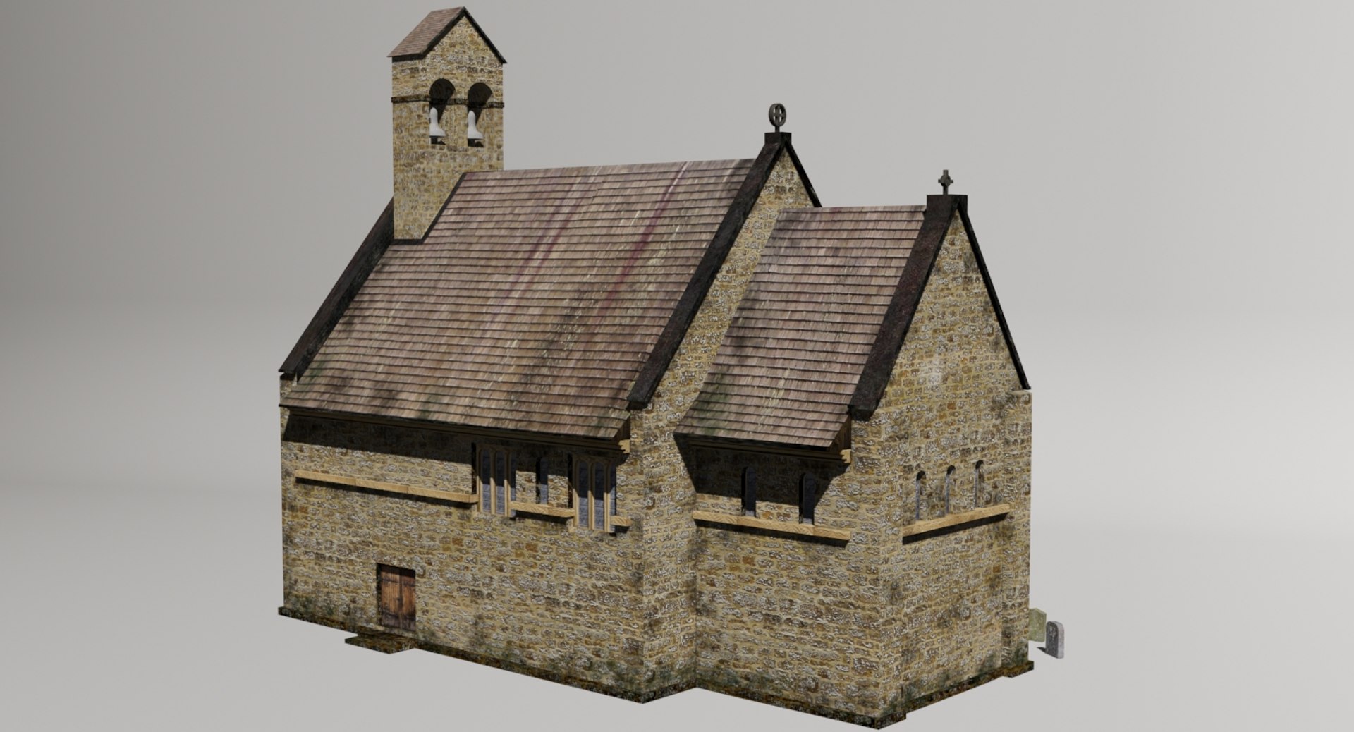 3D Low-poly Medieval Chapel Fantasy Model - TurboSquid 1192693