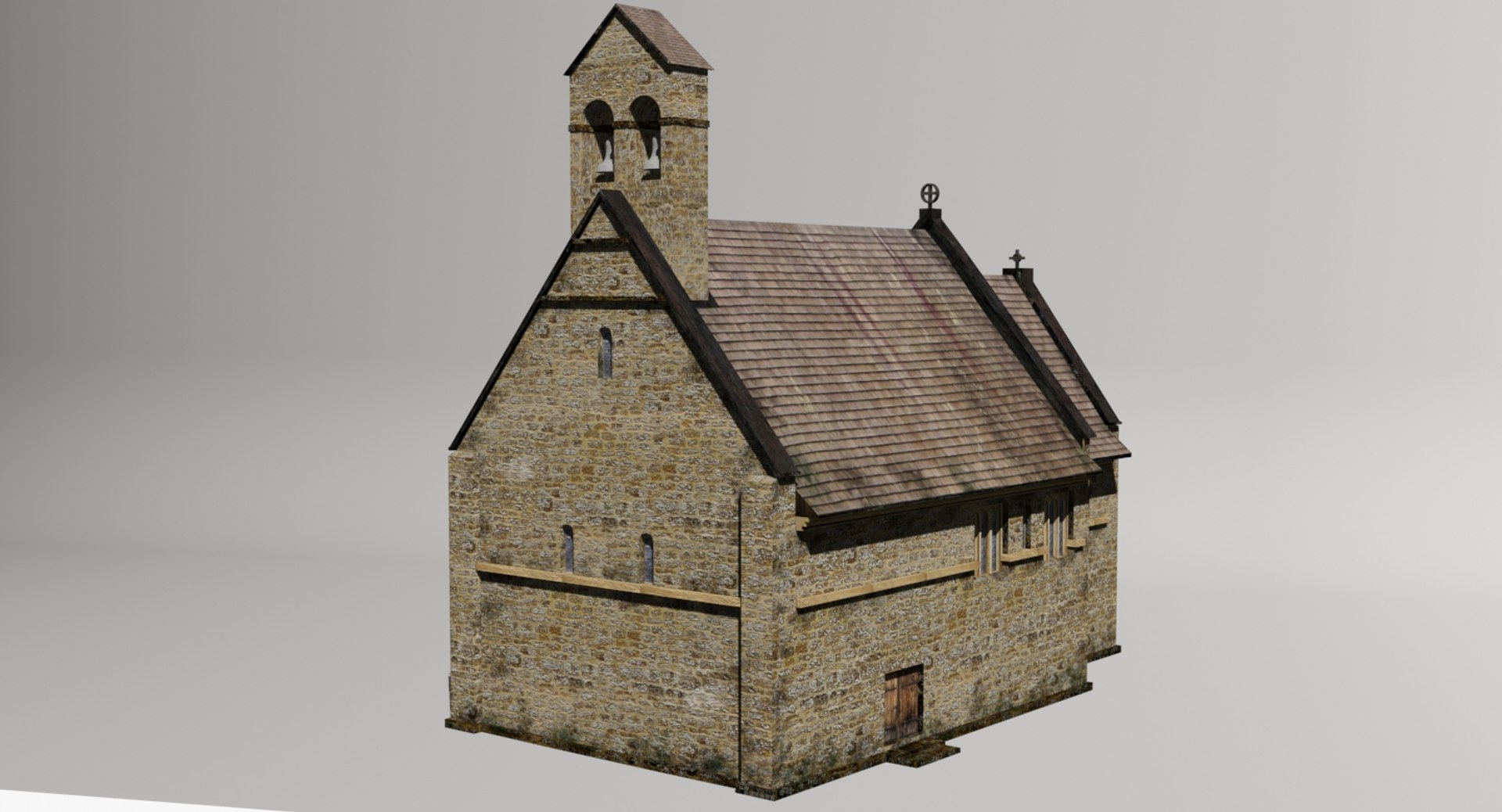 3D Low-poly Medieval Chapel Fantasy Model - TurboSquid 1192693