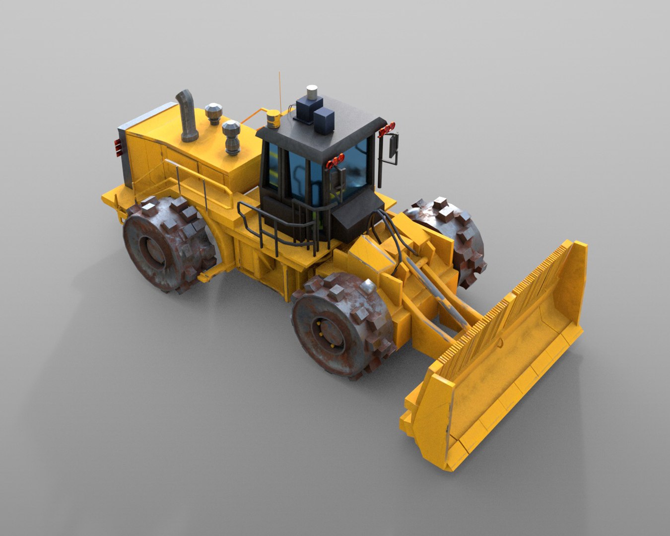 Compactor 3D Model - TurboSquid 1548336