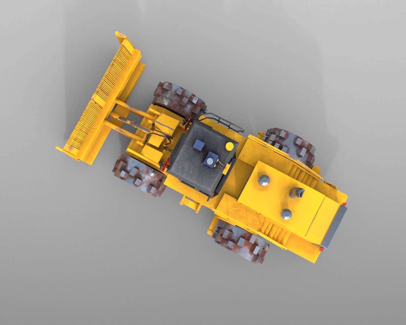 Compactor 3D Model - TurboSquid 1548336