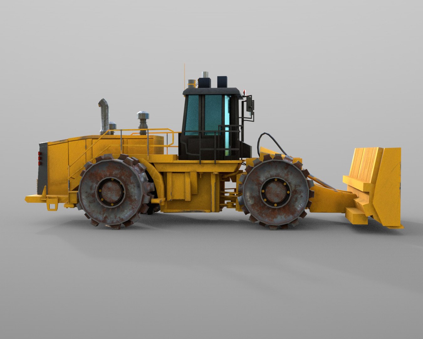 Compactor 3D Model - TurboSquid 1548336
