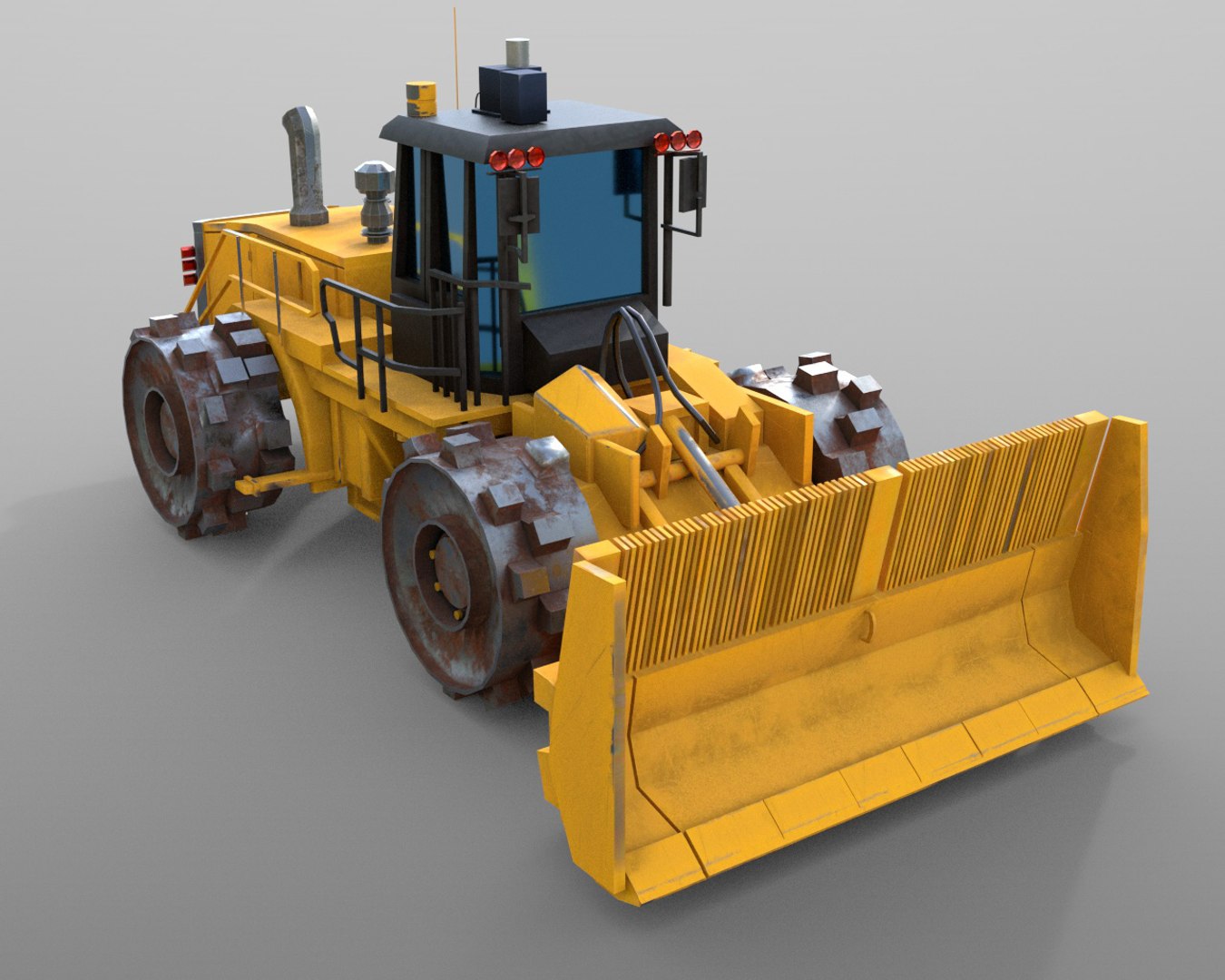 Compactor 3D Model - TurboSquid 1548336