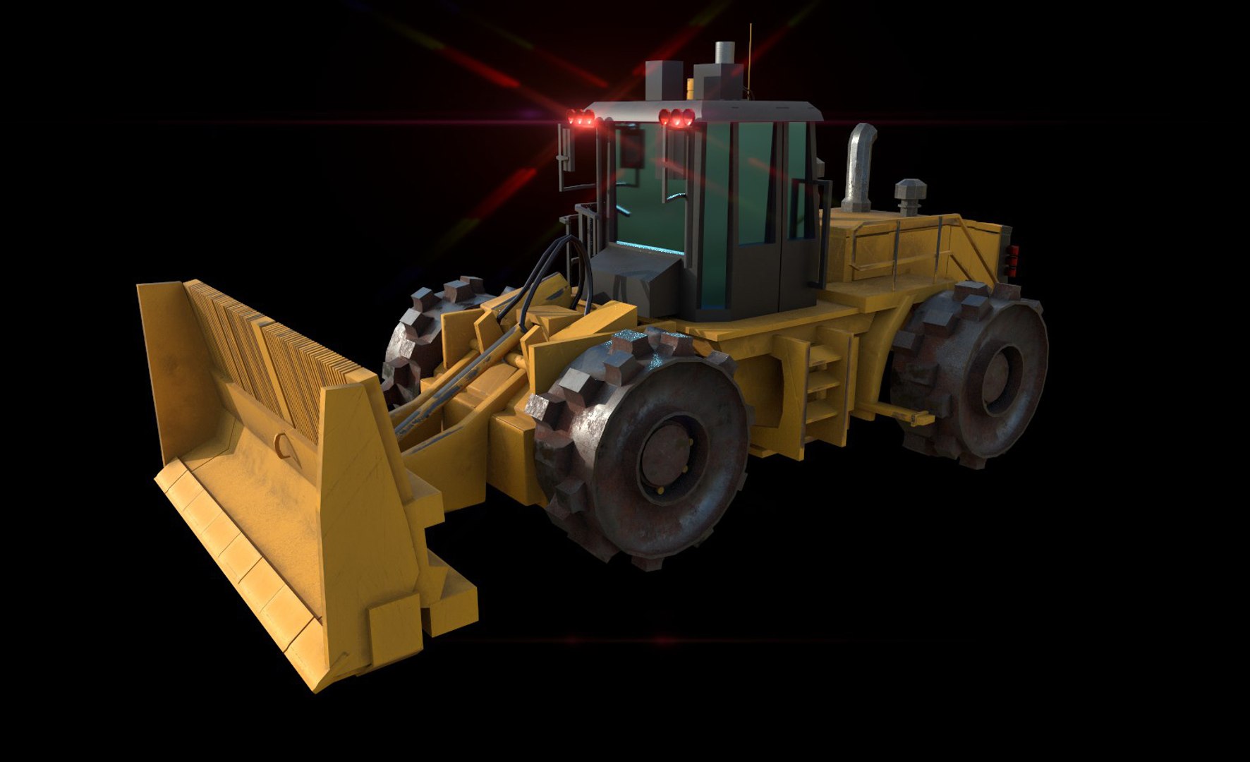 Compactor 3D Model - TurboSquid 1548336