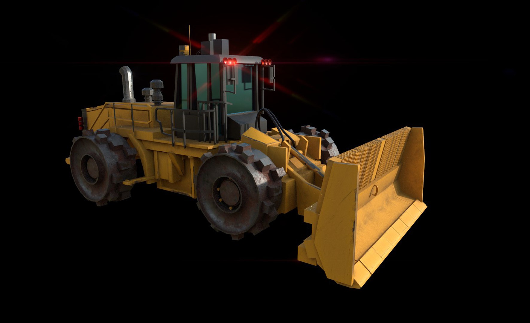 Compactor 3D Model - TurboSquid 1548336