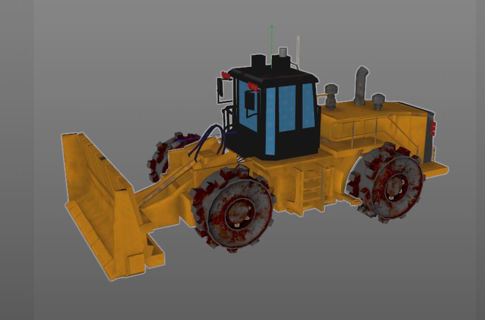 Compactor 3D Model - TurboSquid 1548336