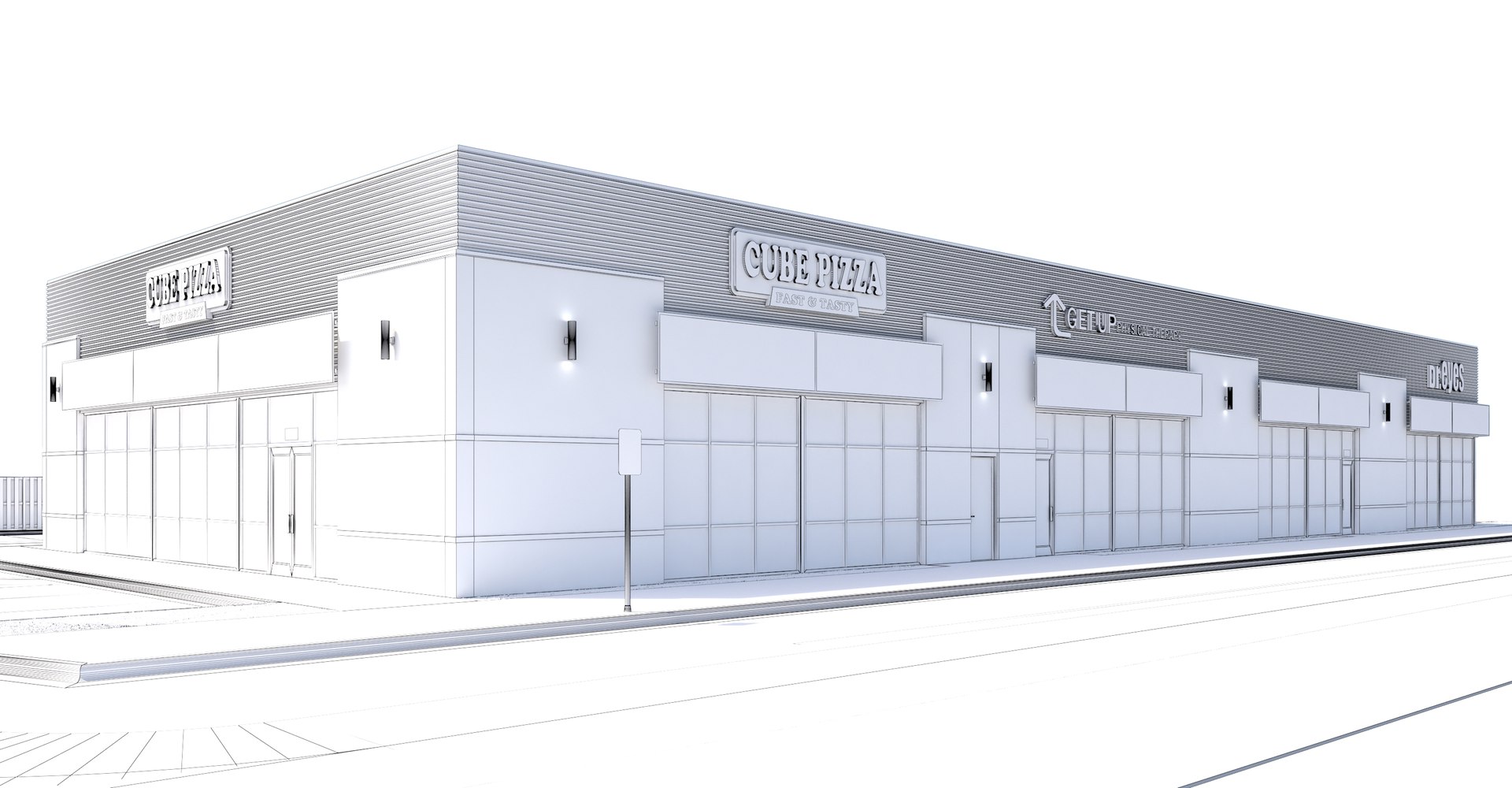 Retail Store 3D - TurboSquid 1671848