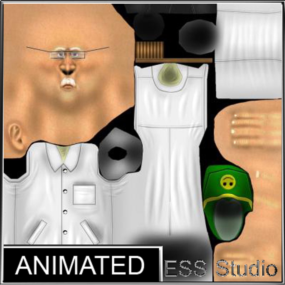 3d Scientist Animation