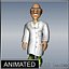 3d Scientist Animation