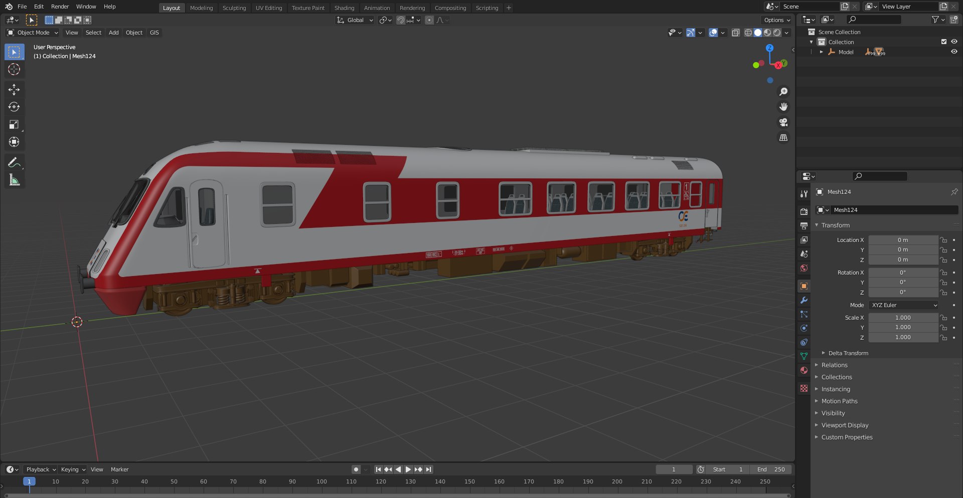 3D AEG DE IC-2000N Locomotive Model - TurboSquid 2278685