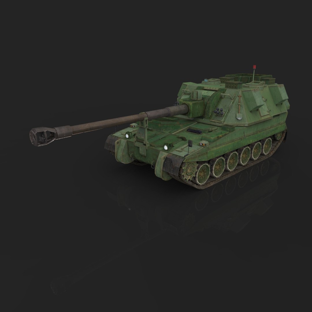 3d as-90 model