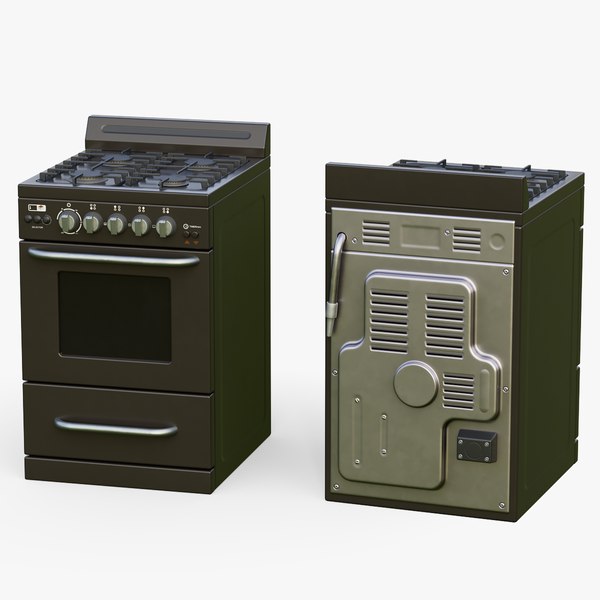 3D Stove game ready PBR - TurboSquid 2038224