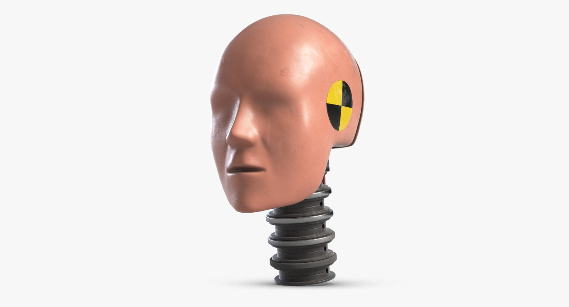 3D Crash Test Dummy Robot Head - TurboSquid 1422564
