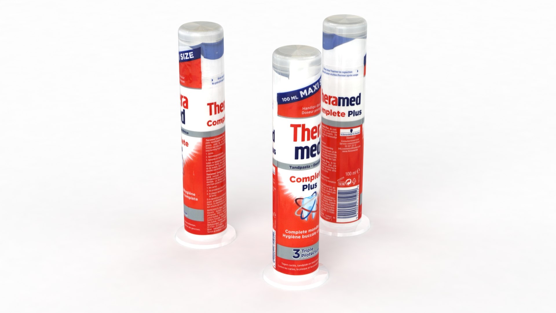 3D Model Thera Med Complete Plus 100ml 2022 - TurboSquid 1851431