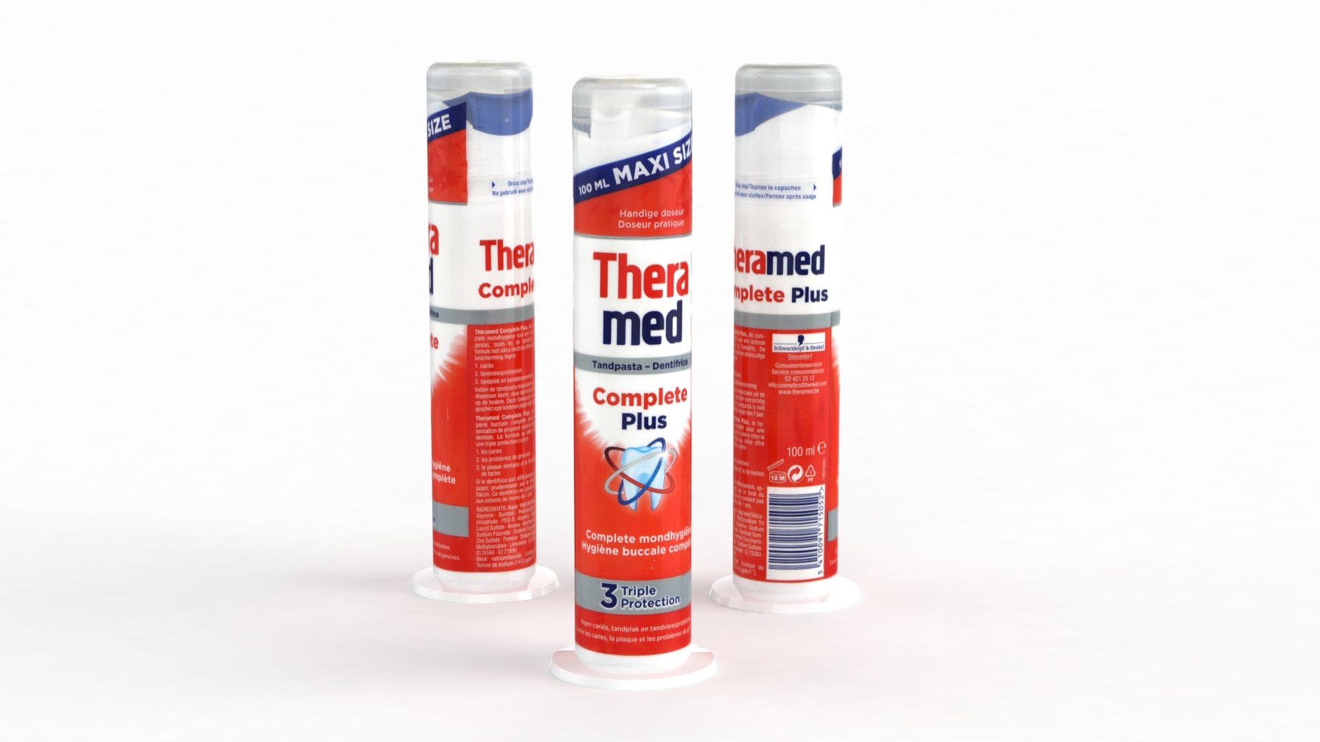 3D Model Thera Med Complete Plus 100ml 2022 - TurboSquid 1851431