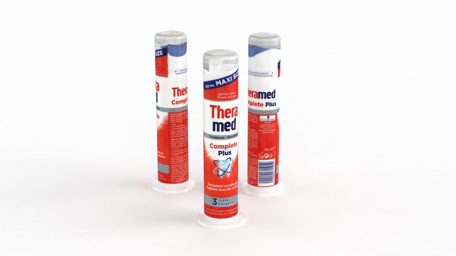 3D Model Thera Med Complete Plus 100ml 2022 - TurboSquid 1851431