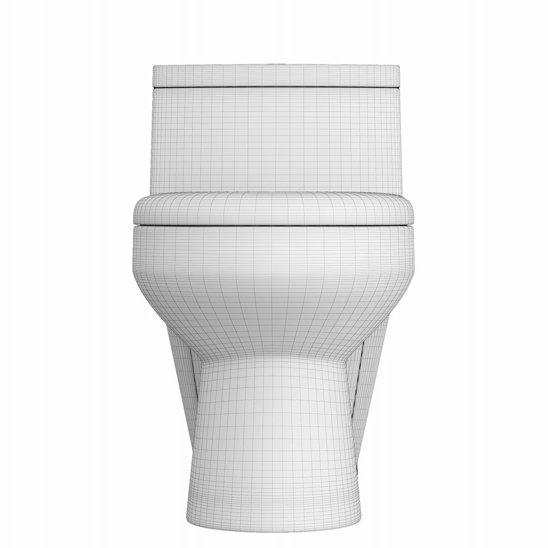 Piece Ewc Toilet 3D Model - TurboSquid 1691016