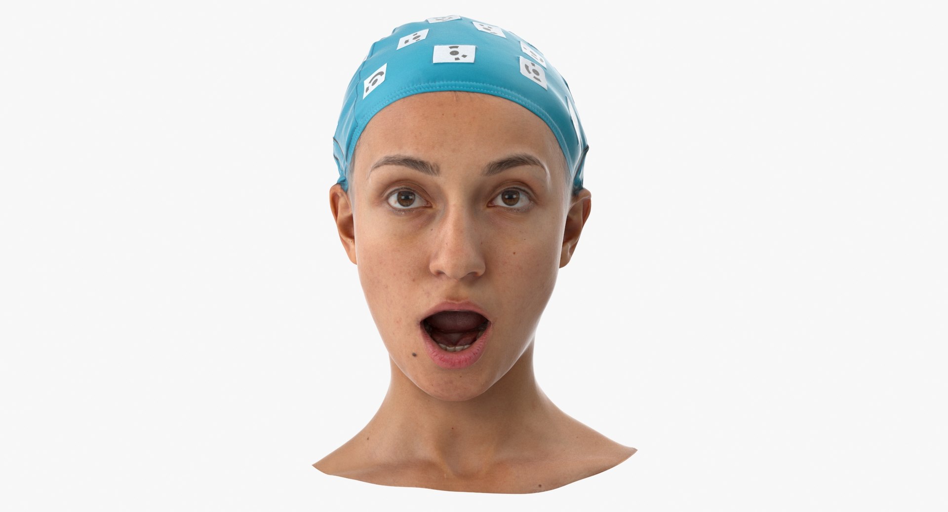 Joy human head mouth model - TurboSquid 1705625