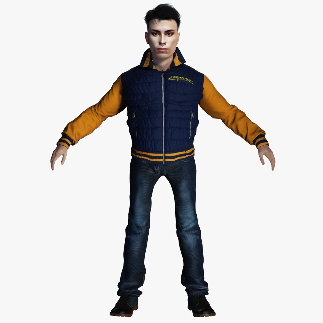 Man Juarez 3D model - TurboSquid 2110455