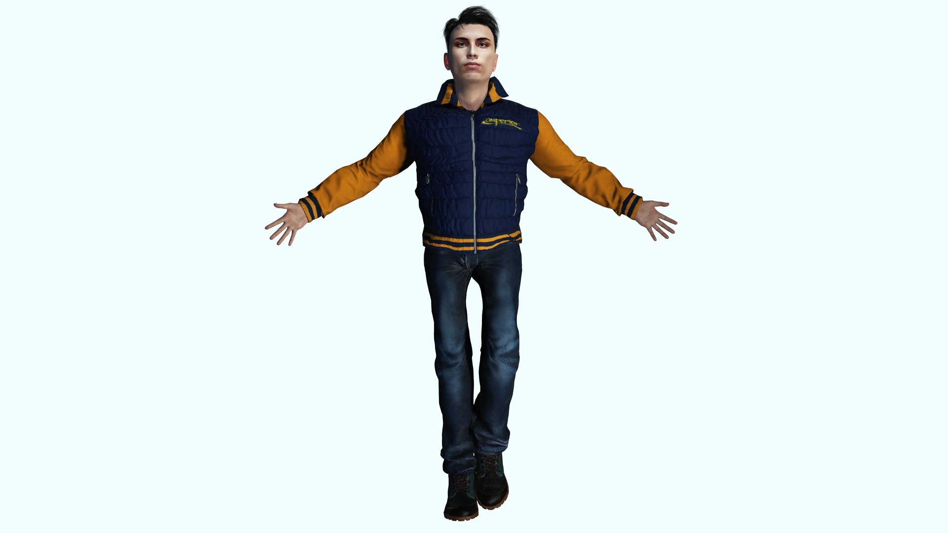 Man Juarez 3D Model - TurboSquid 2110455