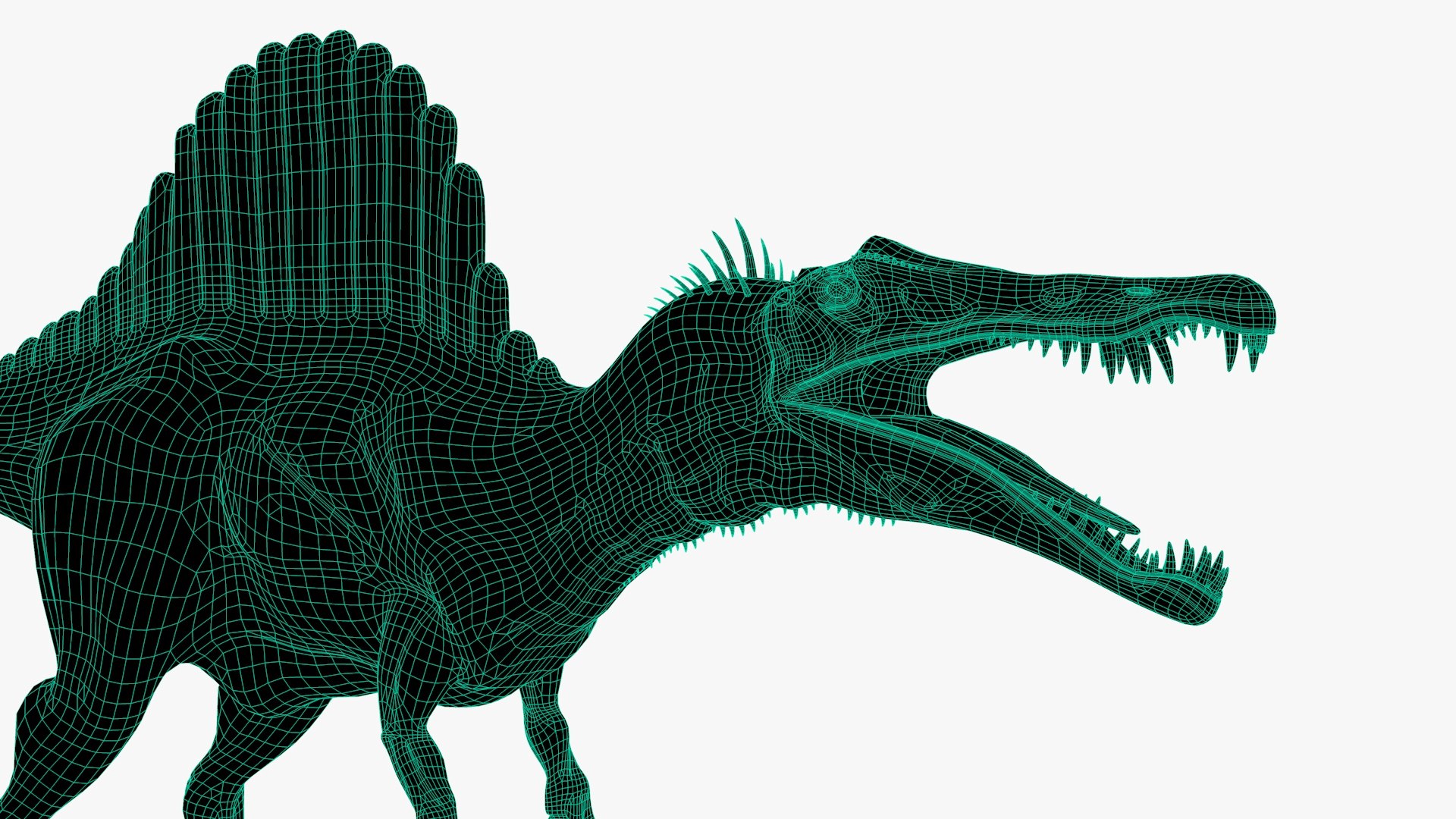 Spinosaurus Dinosaur 3D Model - TurboSquid 2341732