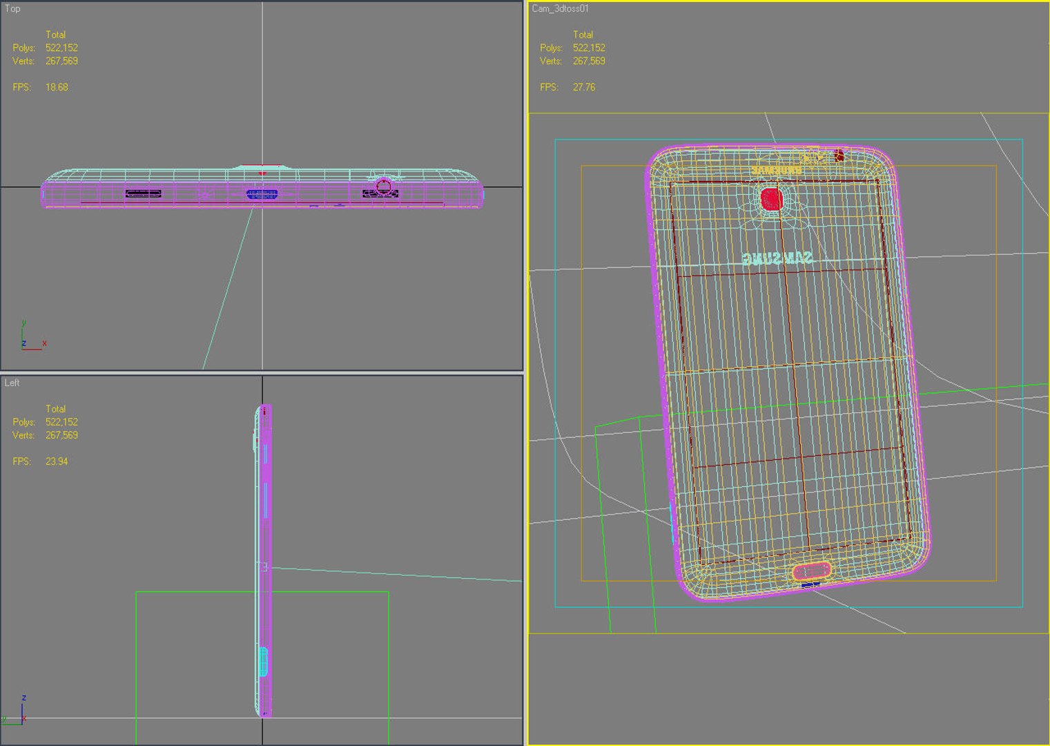 samsung galaxy tab 3 3d c4d