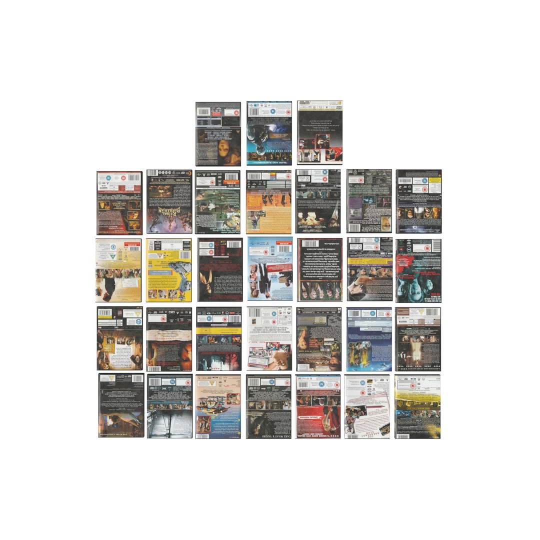 Dvd Case Assorted Model - TurboSquid 1681282