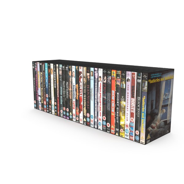 Dvd case assorted model - TurboSquid 1681282