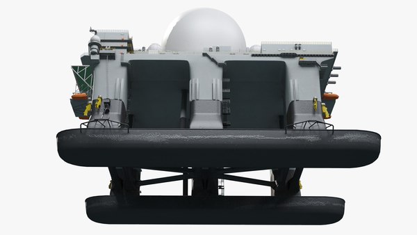 3D Sea Based X-Band Radar SBX-1 - TurboSquid 1784568