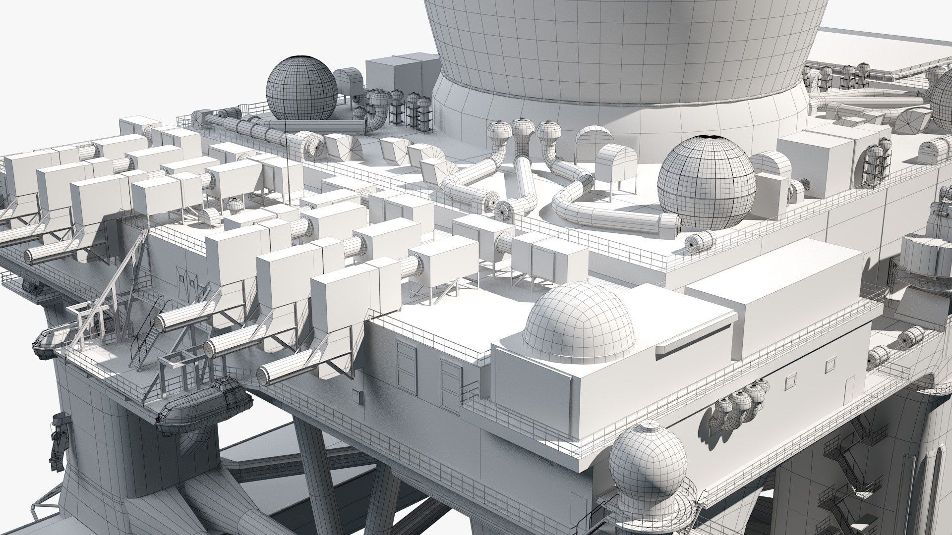 3D Sea Based X-Band Radar SBX-1 - TurboSquid 1784568