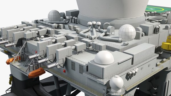 3D Sea Based X-Band Radar SBX-1 - TurboSquid 1784568