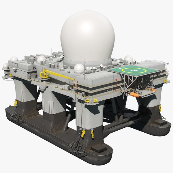 3D Sea Based X-Band Radar SBX-1 - TurboSquid 1784568