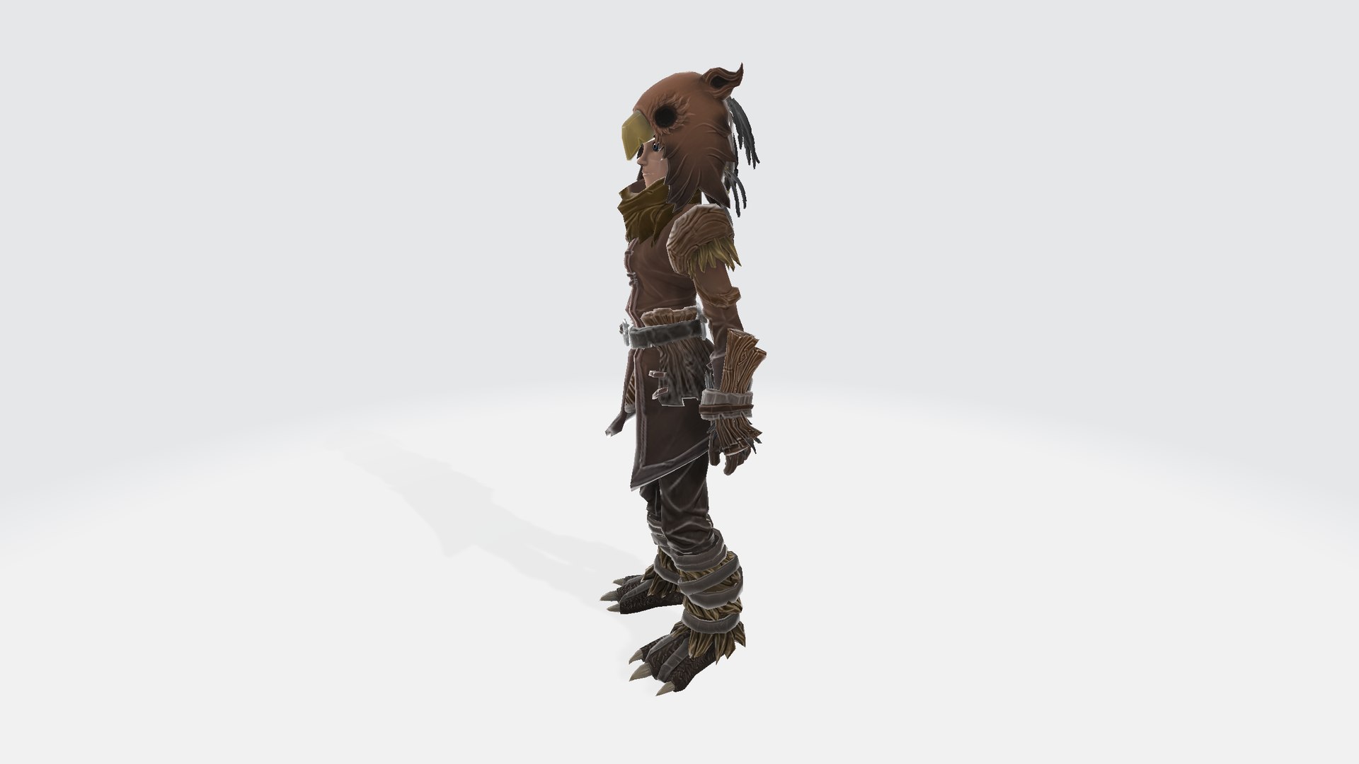 3D Female Druid - TurboSquid 2399004