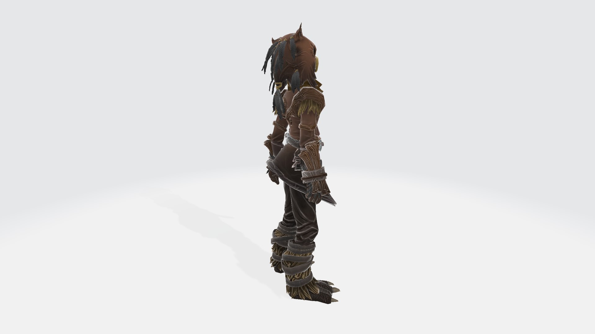 3D Female Druid - TurboSquid 2399004