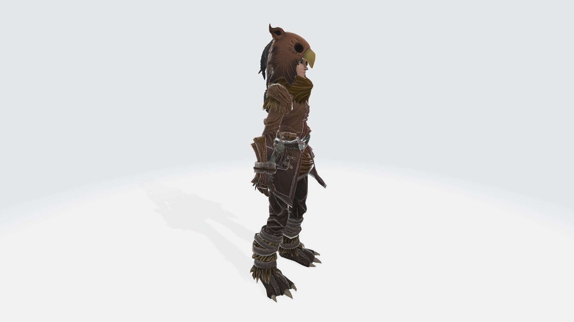3D Female Druid - TurboSquid 2399004