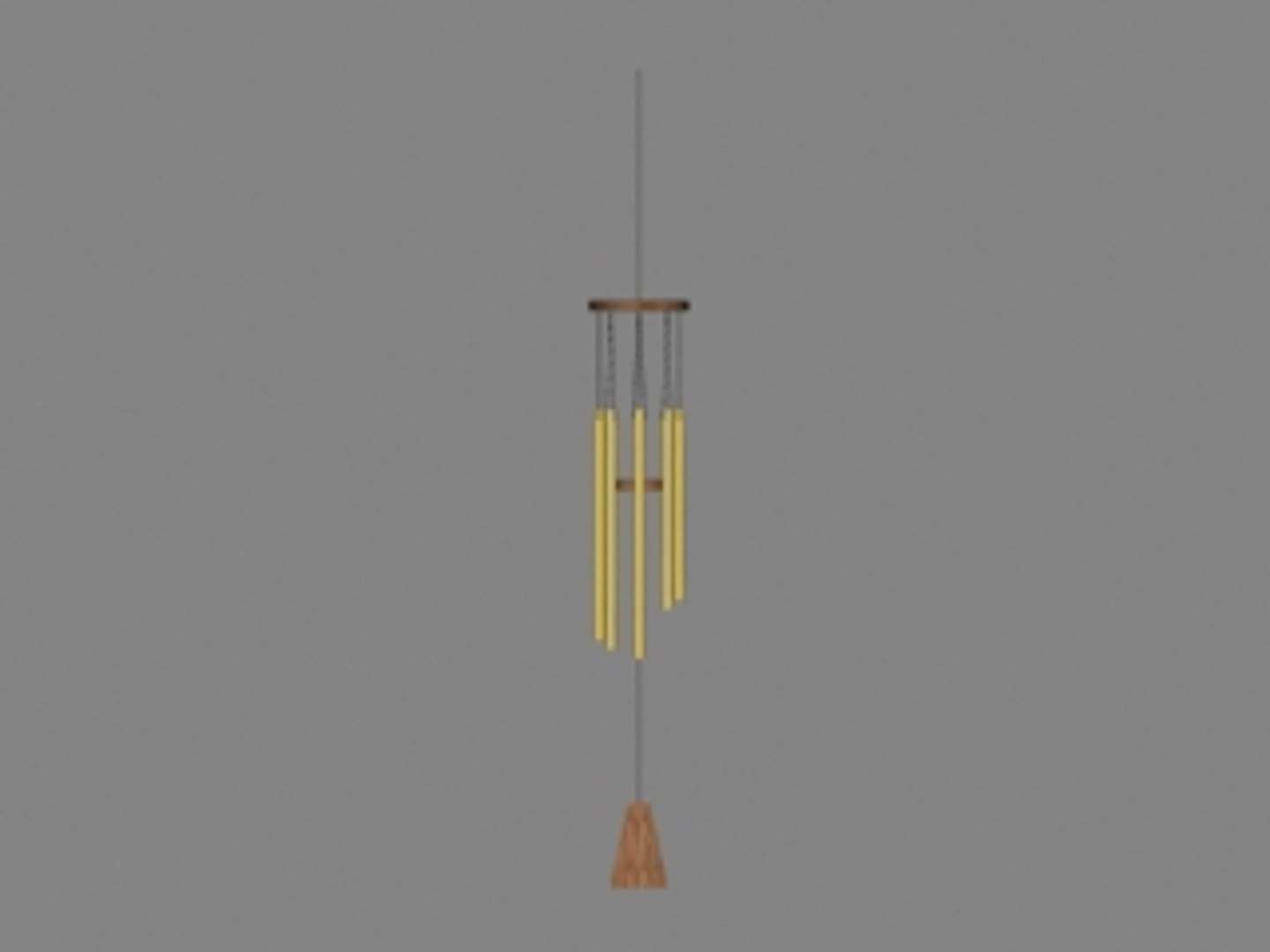 Wind Chimes 3d Model