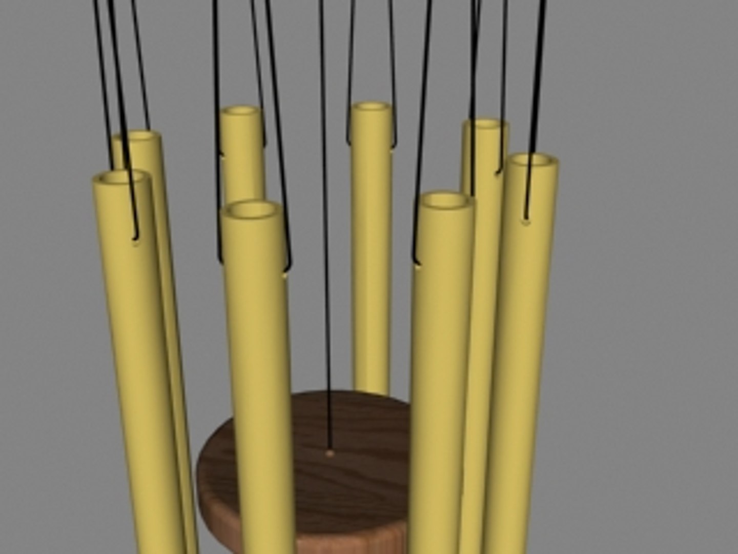 Wind Chimes 3d Model