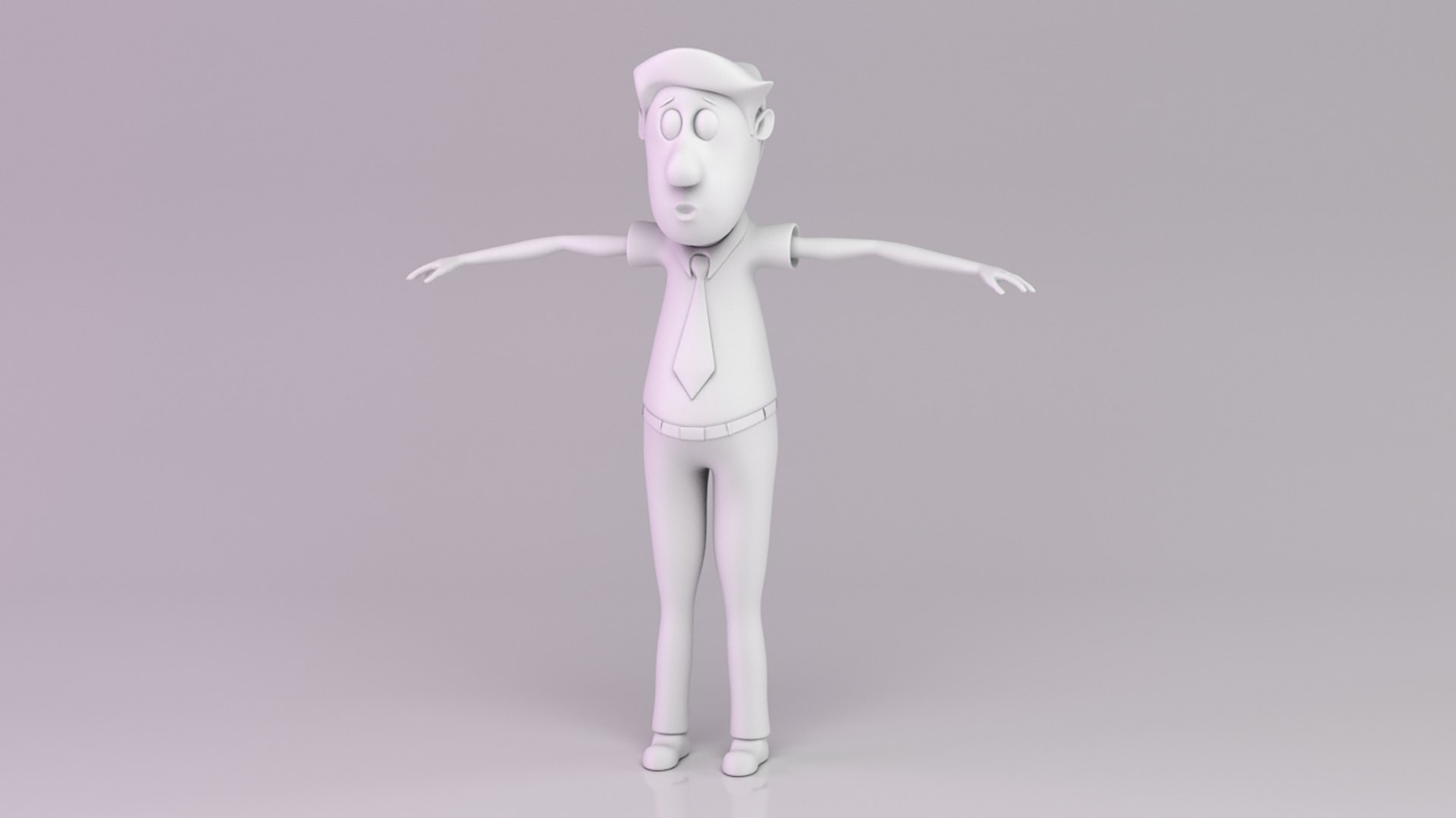 3D Cartoon Man Model - TurboSquid 1953515