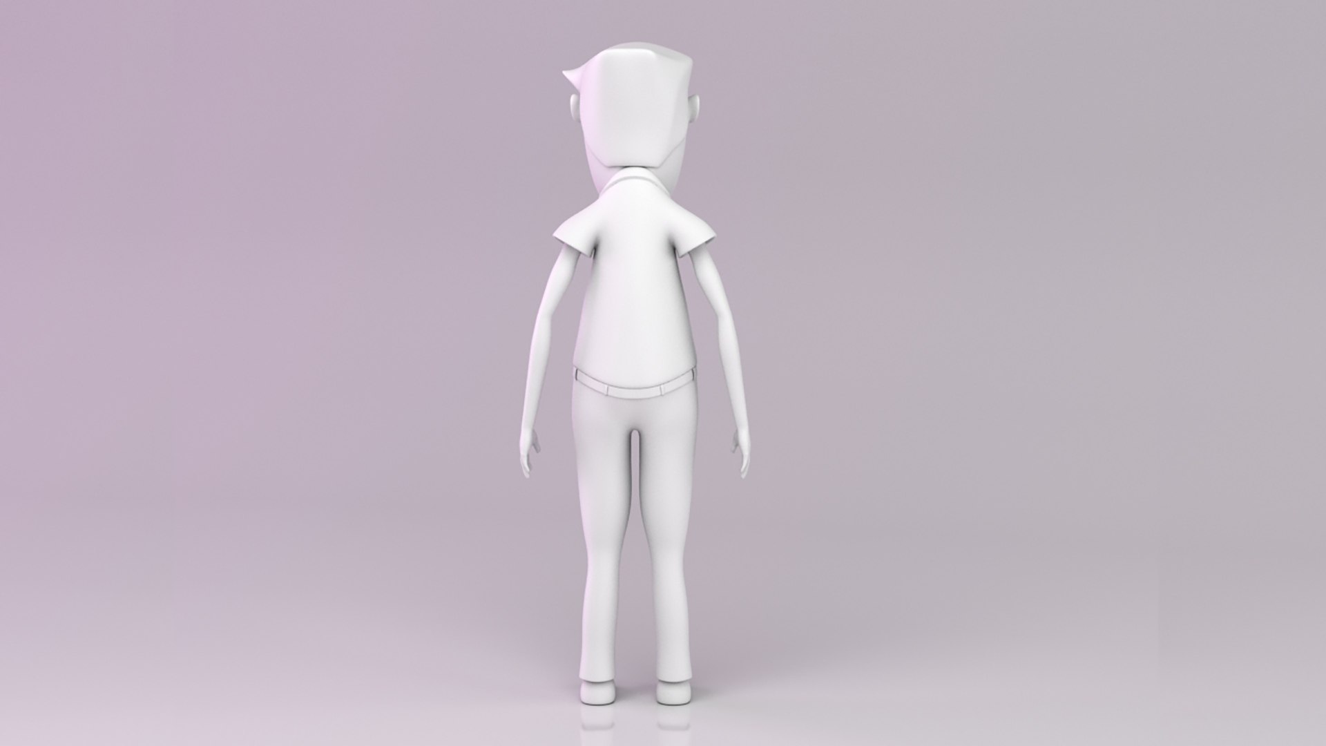 3D Cartoon Man Model - TurboSquid 1953515