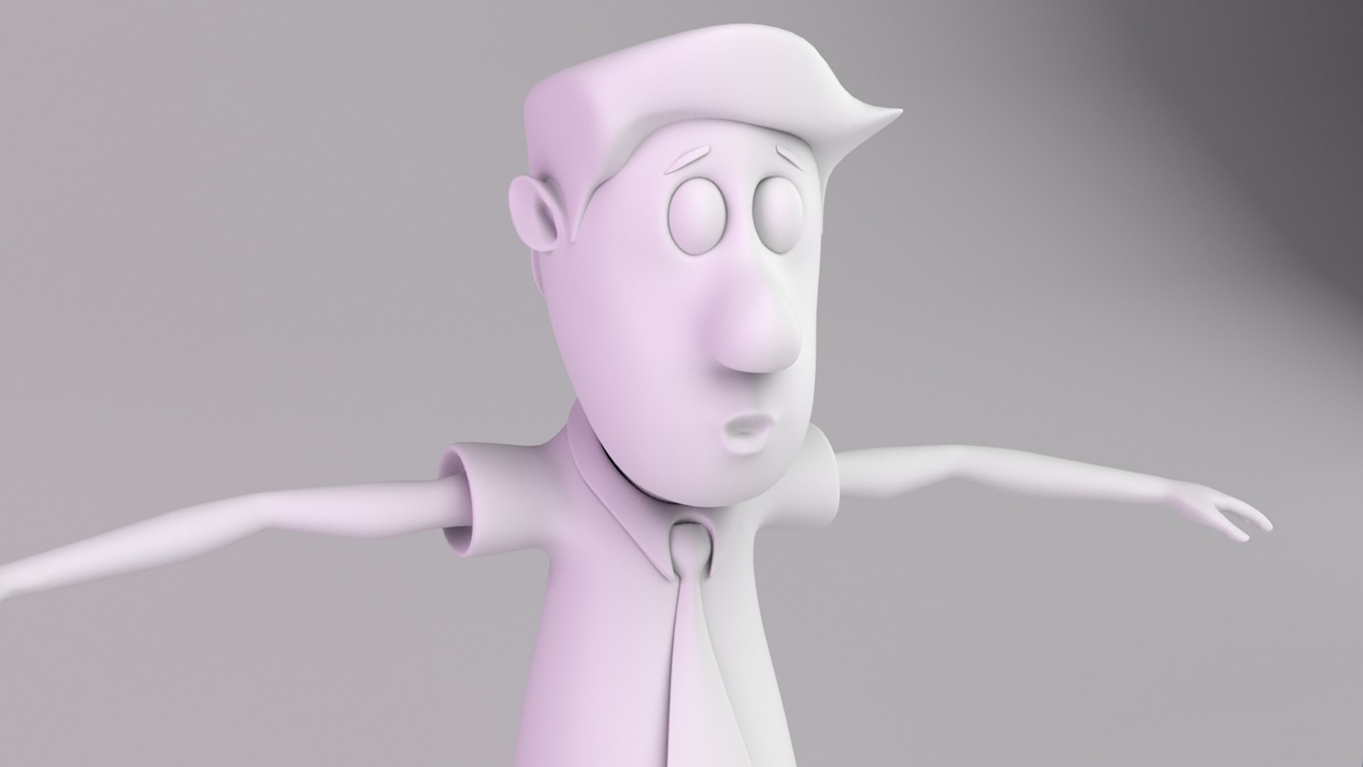 3D Cartoon Man Model - TurboSquid 1953515