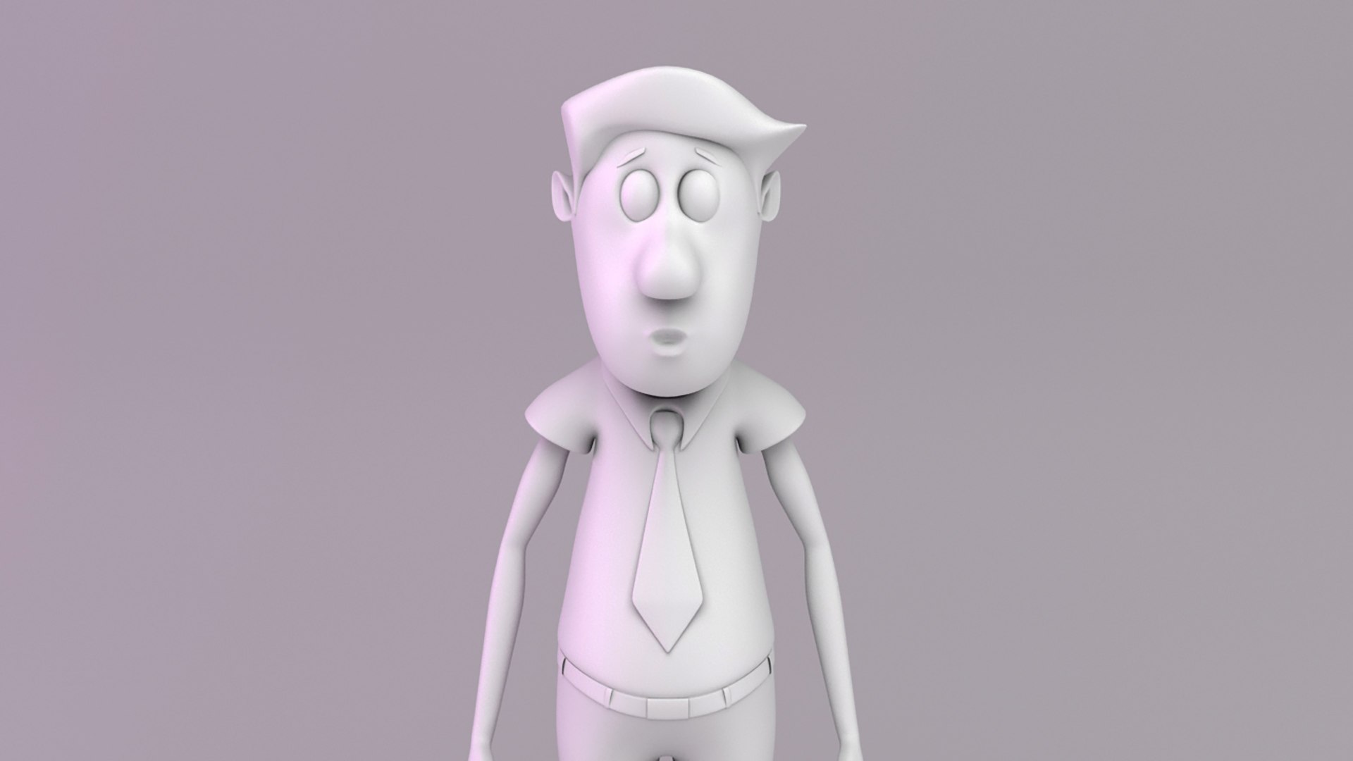 3D Cartoon Man Model - TurboSquid 1953515