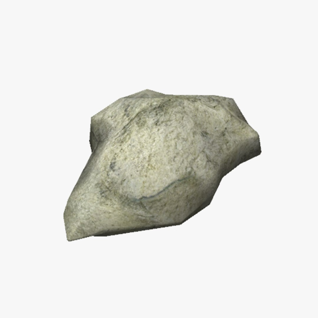 3d model rock 02