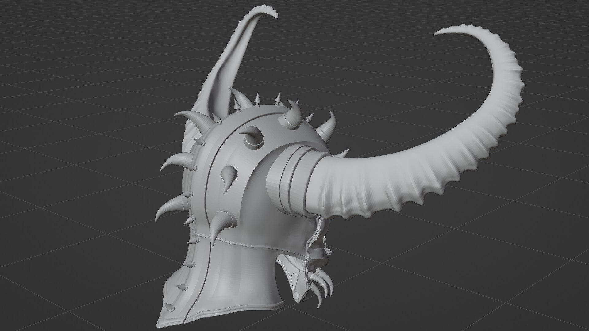 3D Horned Helmet 3D model - TurboSquid 2100104