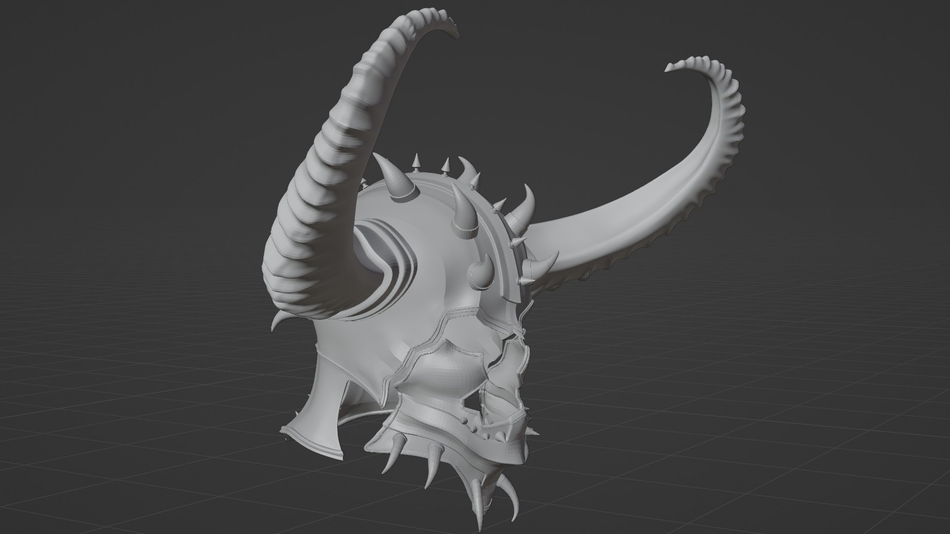 3D Horned Helmet 3D model - TurboSquid 2100104