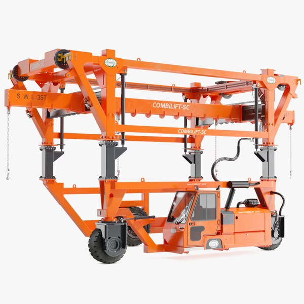 modelo 3d Combi-SC Range Straddle Carrier Clean - TurboSquid 1451559