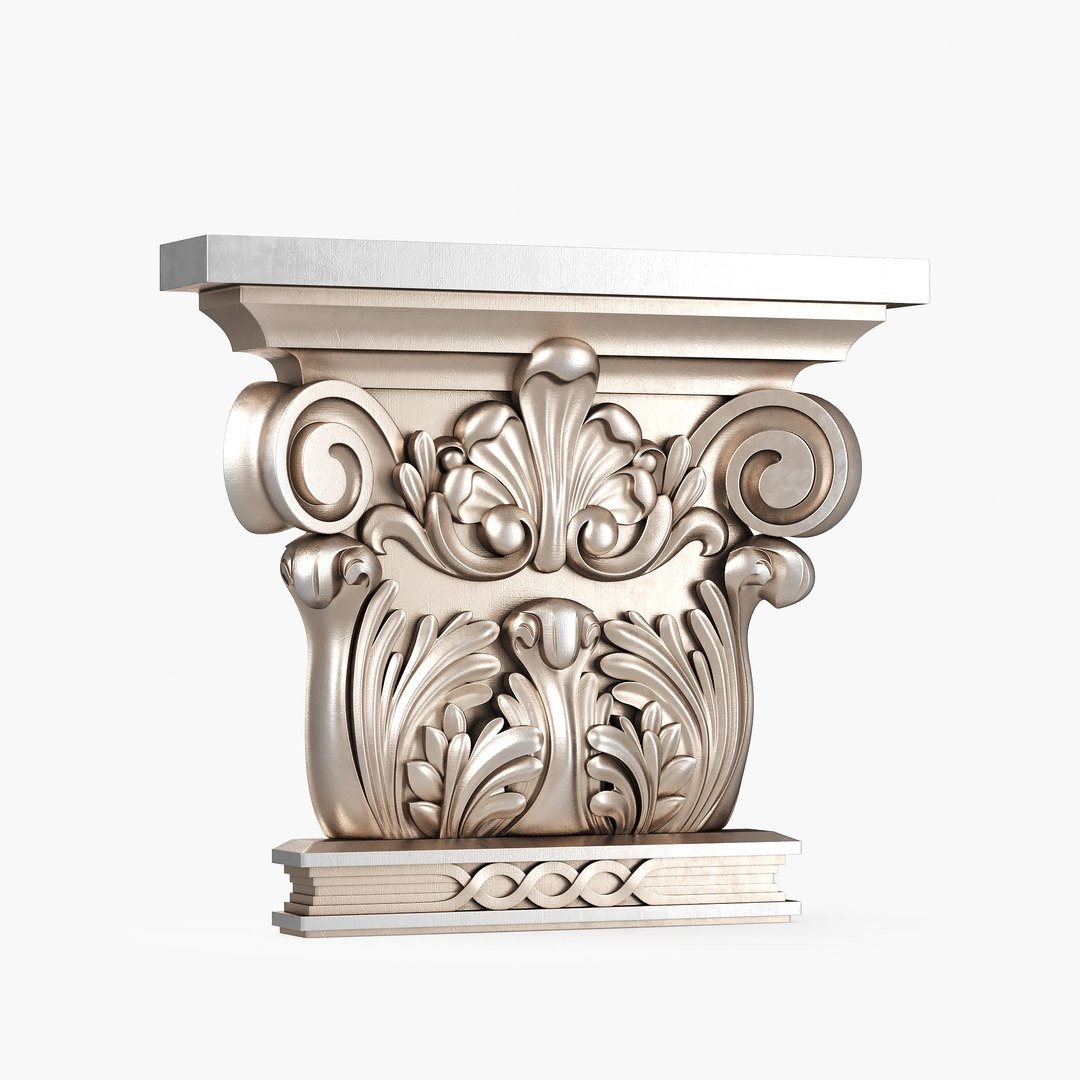 3D Capital For CNC - TurboSquid 1778667