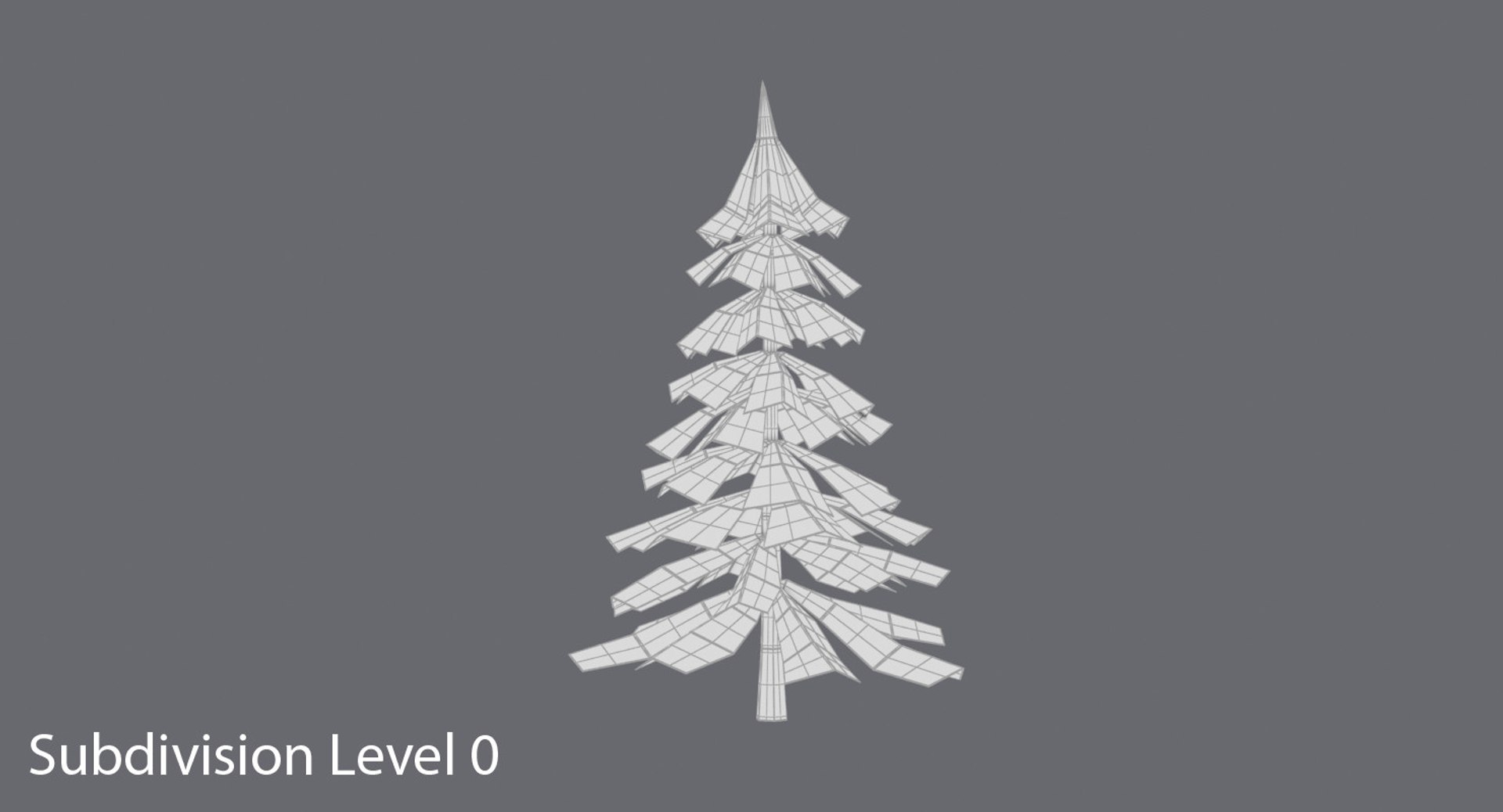 pine tree 3d model