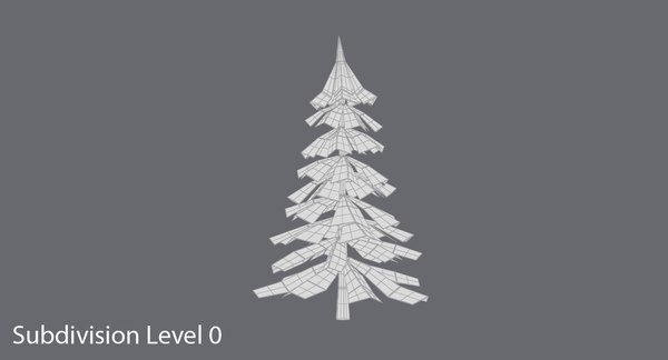 pine tree 3d model