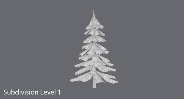 pine tree 3d model