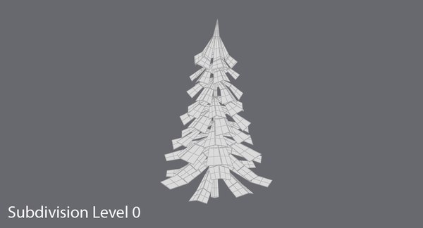 pine tree 3d model