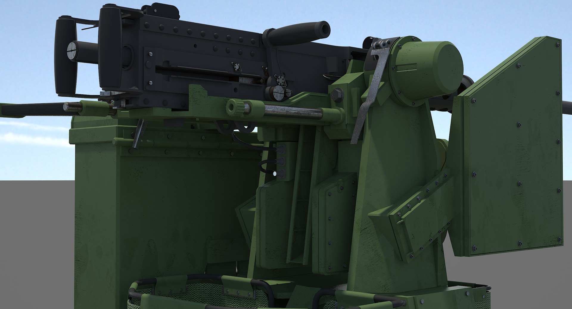 M153 crows ii - 3D model - TurboSquid 1291434